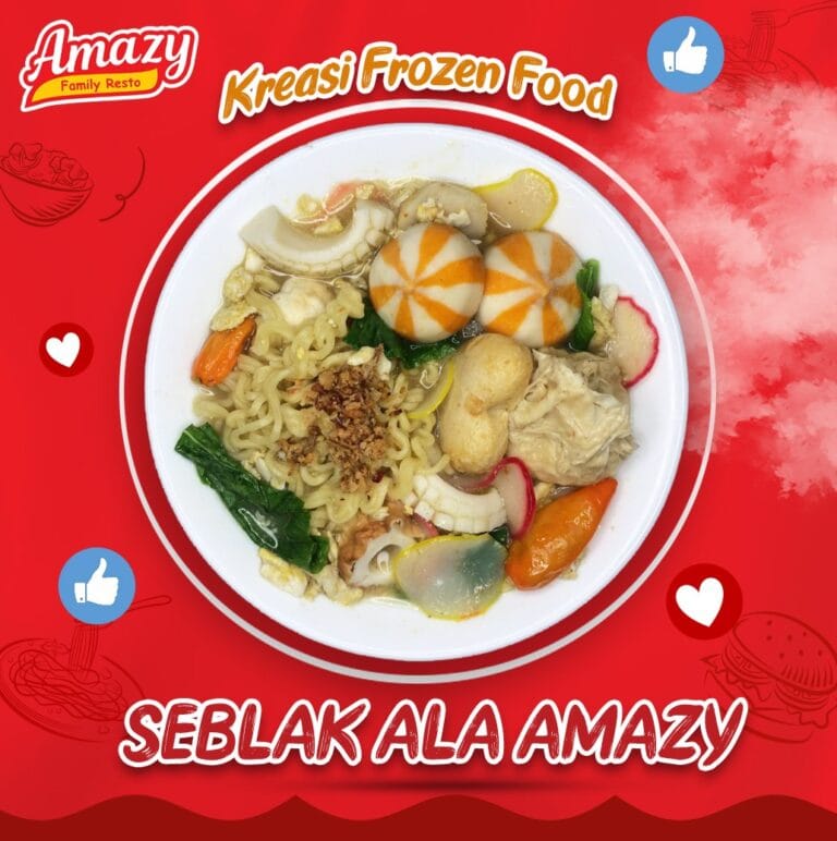 RESEP MEMBUAT SEBLAK ALA AMAZY FROZEN FOOD, ENAK, LEZAT DAN BERGIZI ...