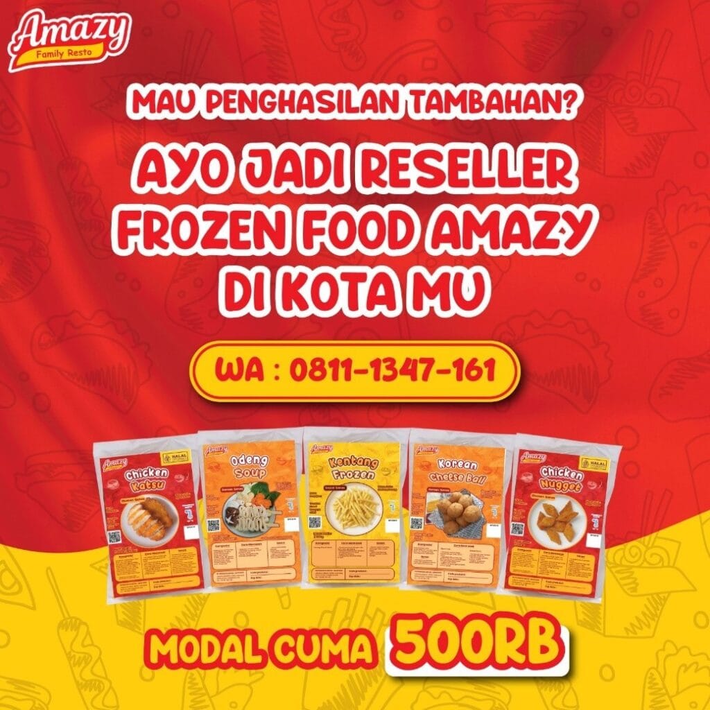 Mulai Bisnis dengan Mudah: Jadi Dropshiper dan Reseller Amazy Frozen ...